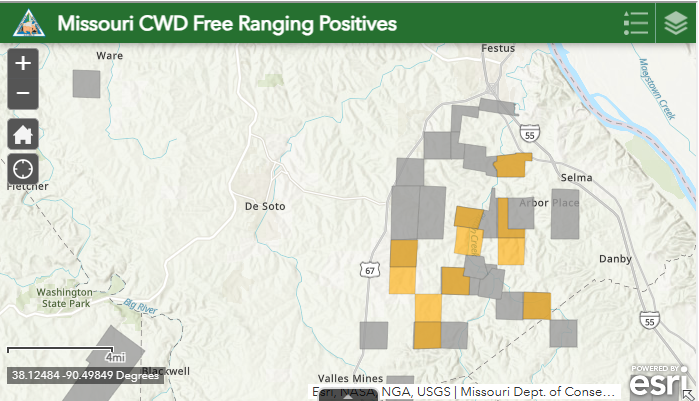 CWD surveillance statistics show slow continuous expansion – Don't Call ...